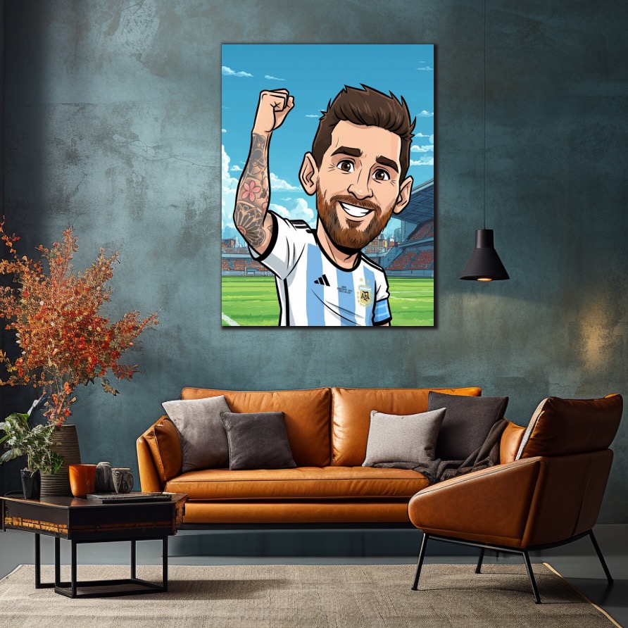Motivační obraz - Lionel Messi | Placatky-levně.cz